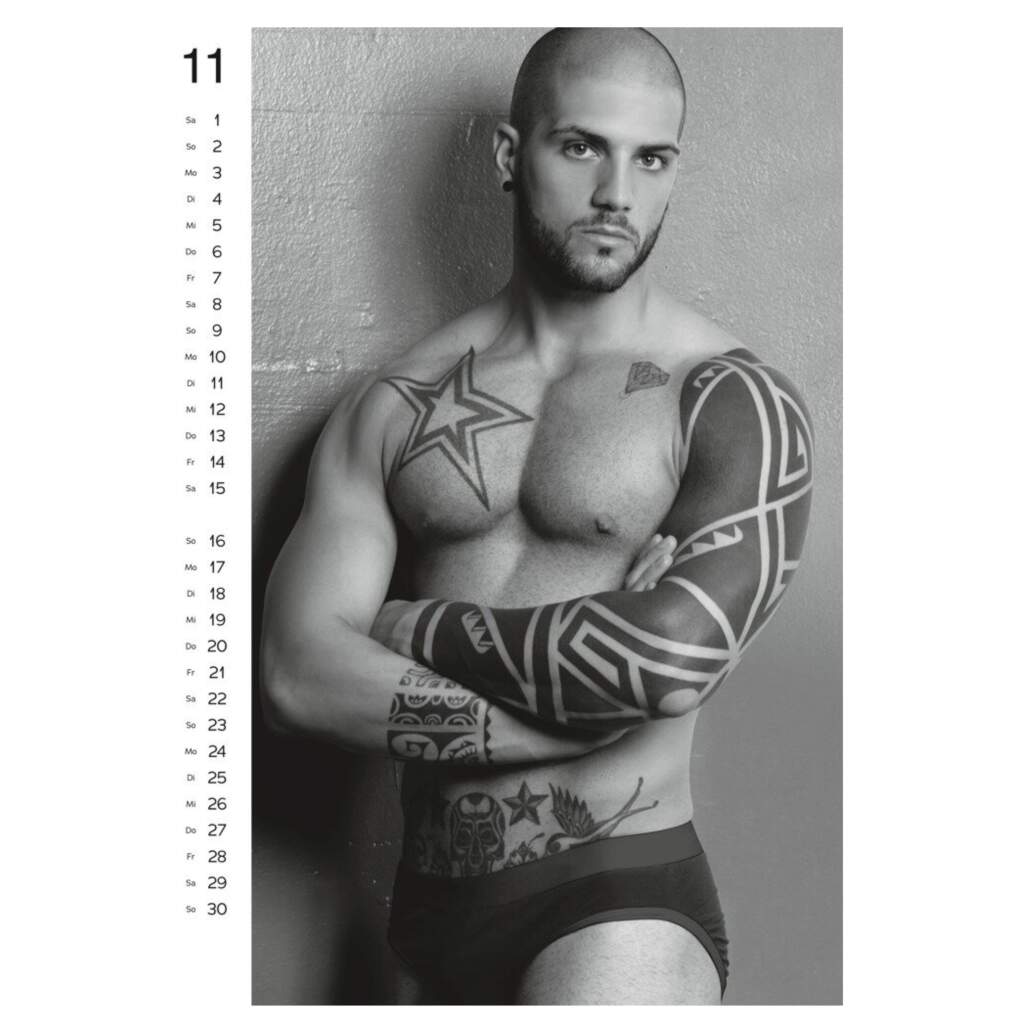 Men Kalender 2024 - Maskuline Verführung und knackige Models in sinnl ...